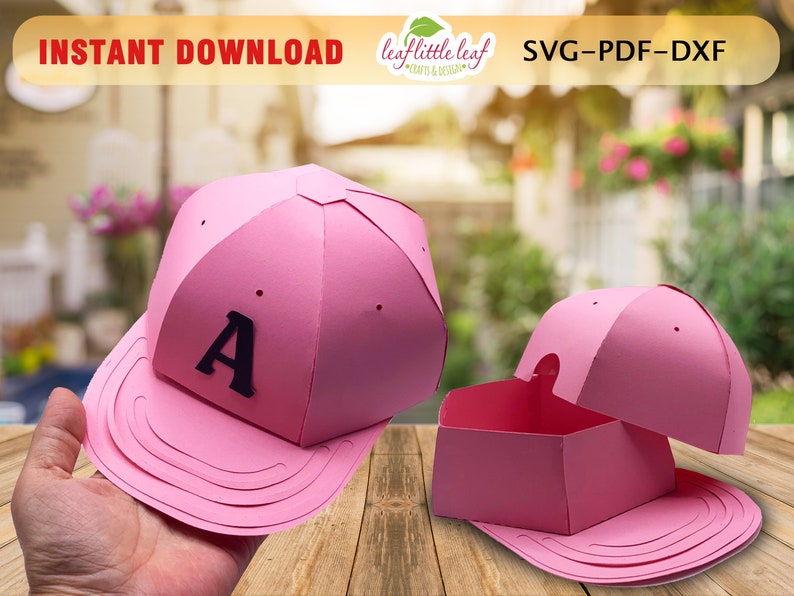 Cap Treat Box Template, Hat Treat Box, Hat Box Template, Valentine ...