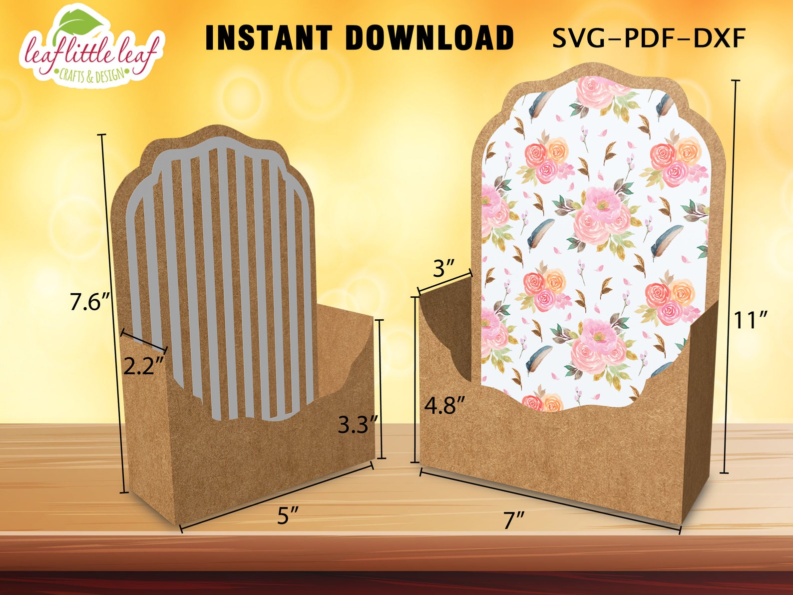 Envelope Happy Mother's Day Box Template, Envelope Flower Package ...