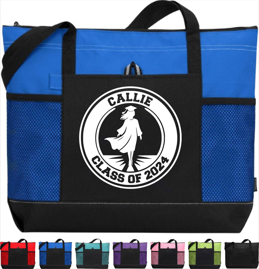 Personalized 2024 Graduation Tote for Senior Graduate Custom High ...