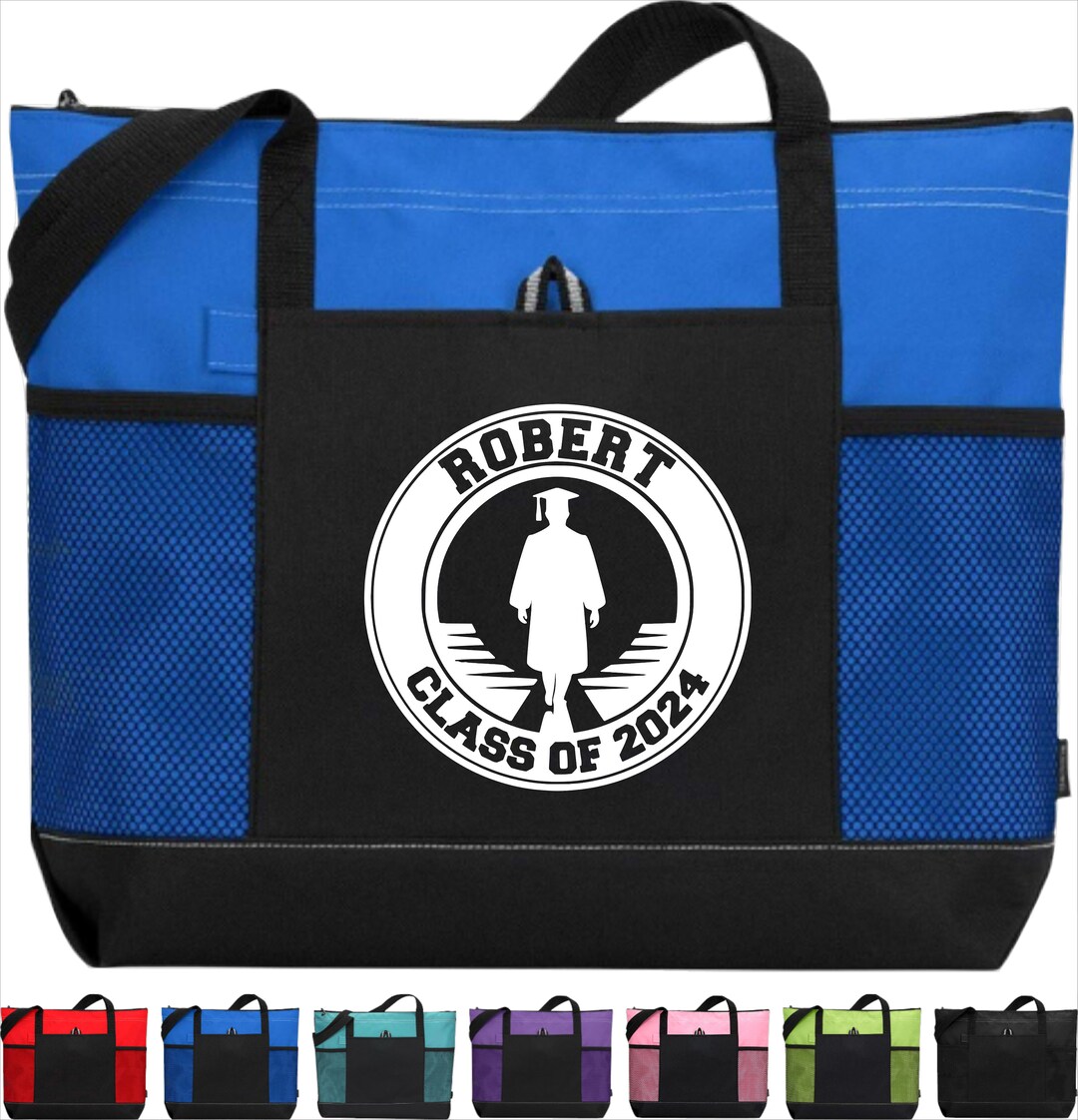 Personalized 2024 Graduation Tote for Senior Graduate Custom High ...