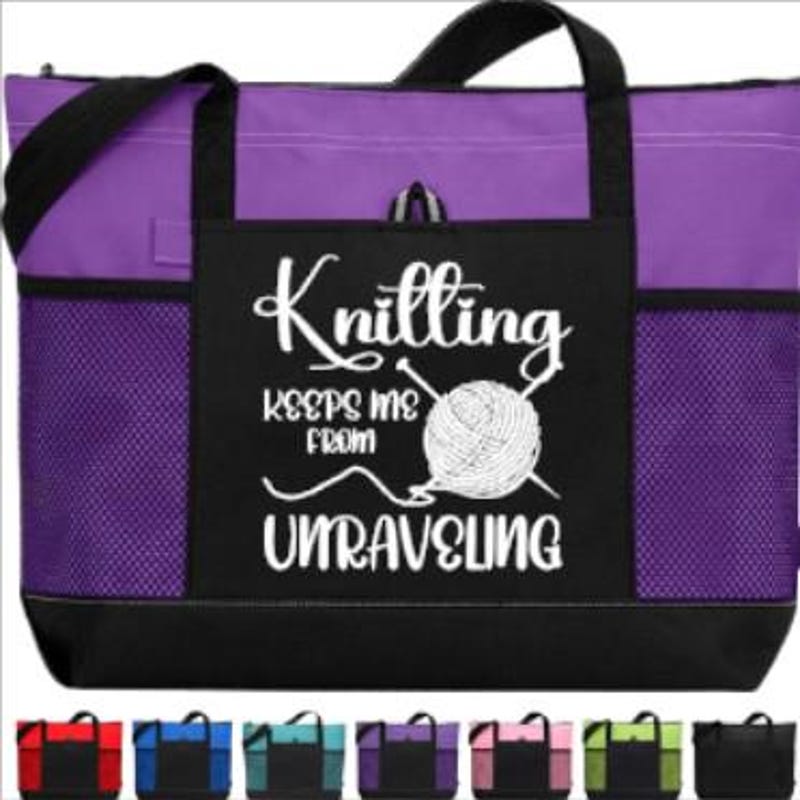 Knitting Bag - Etsy