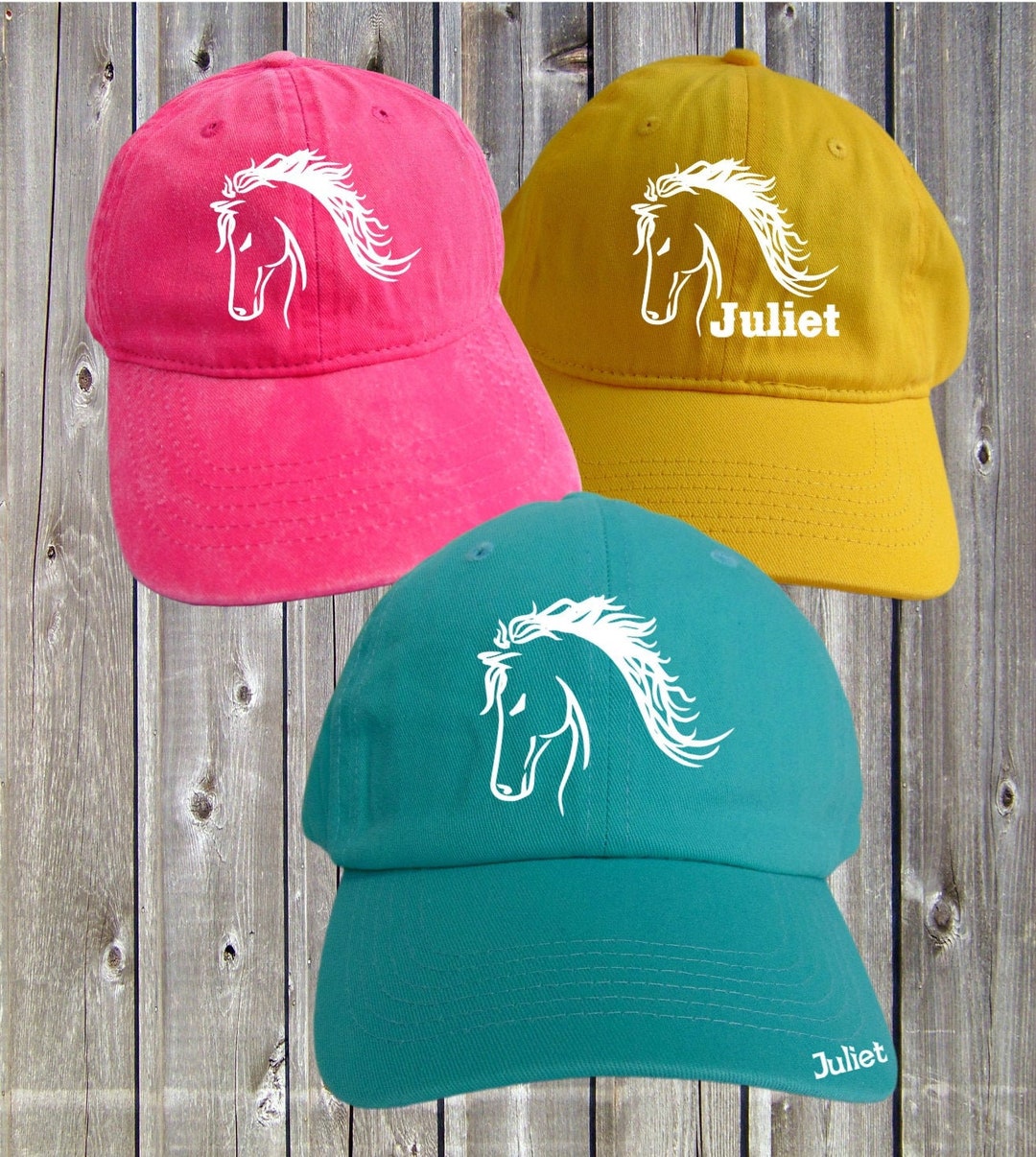 Horse Hat, Horse Head Design, Hat for Horse Lover, Horse Crazy Cap ...
