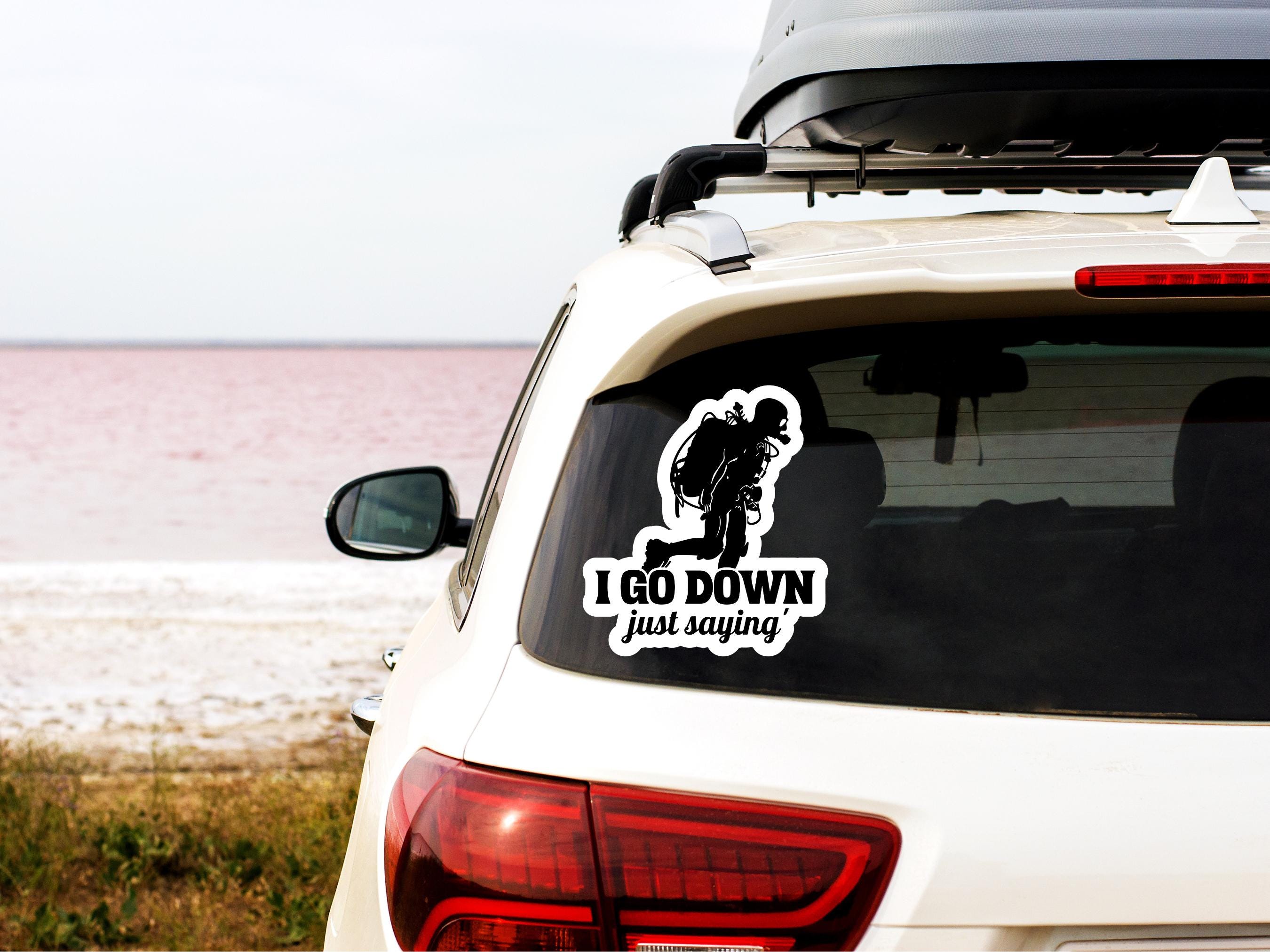 Waterproof Scuba Diving Stickers – Dive Flag Decals, Ocean Adventure ...