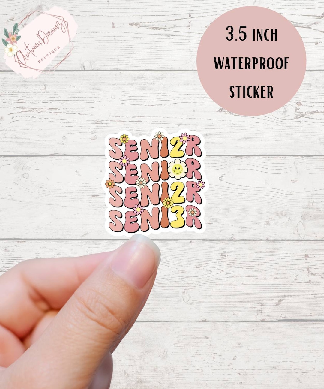 Senior Sticker Graduating Senior Sticker Decal 2023 - Etsy