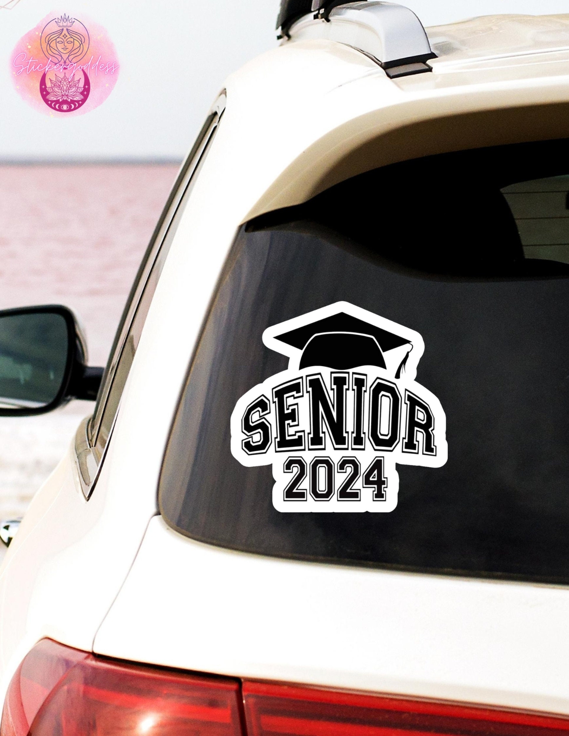 Class of 2024 Stickers Senior Grad Decals 2024 Graduate Laptop Sticker ...