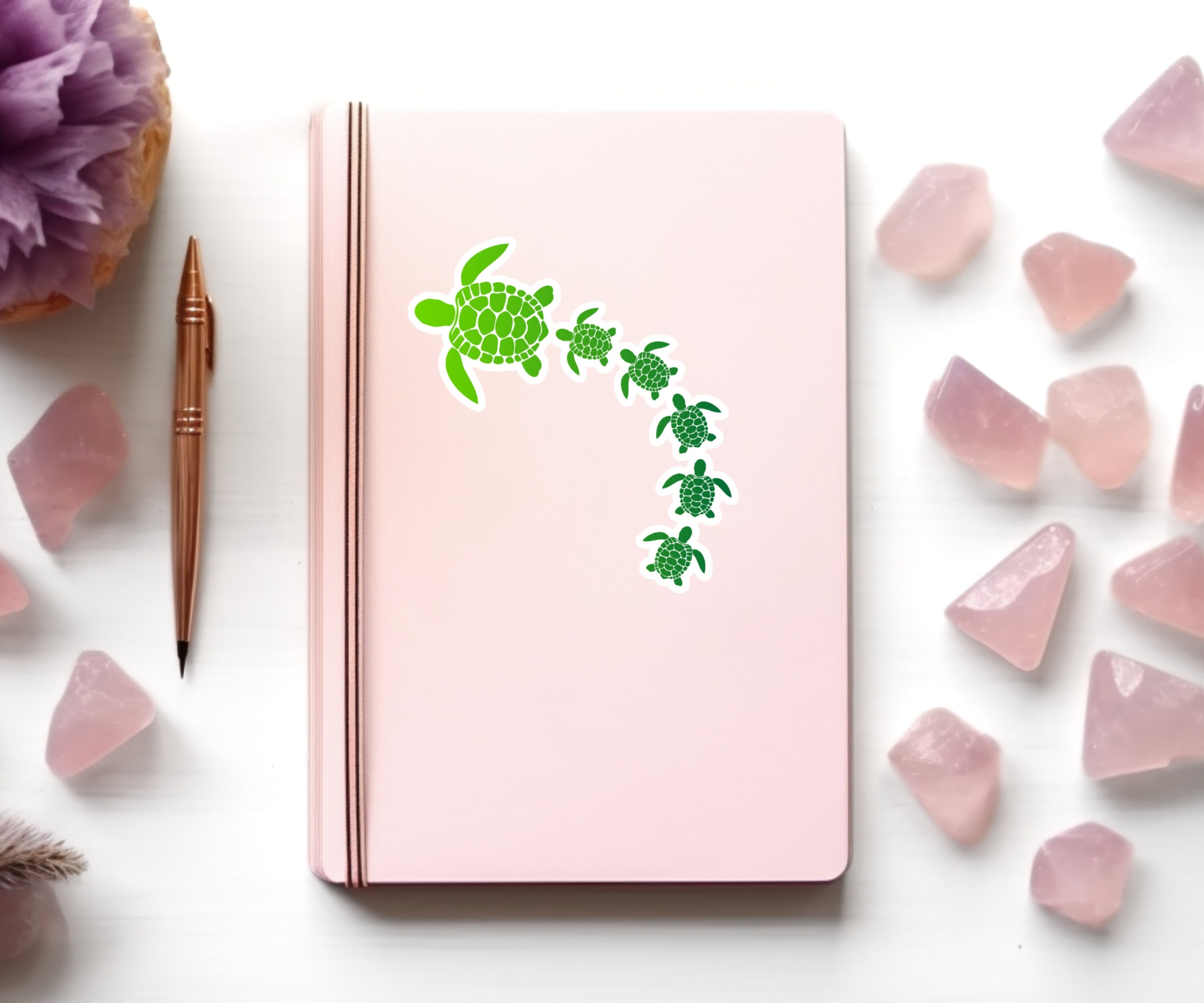 Sea Turtle Sticker, Pack of Sea Turtles, Turtle, Turtles, Mirror ...