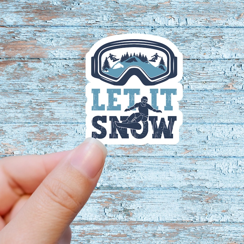 Snowboard Stickers - Etsy