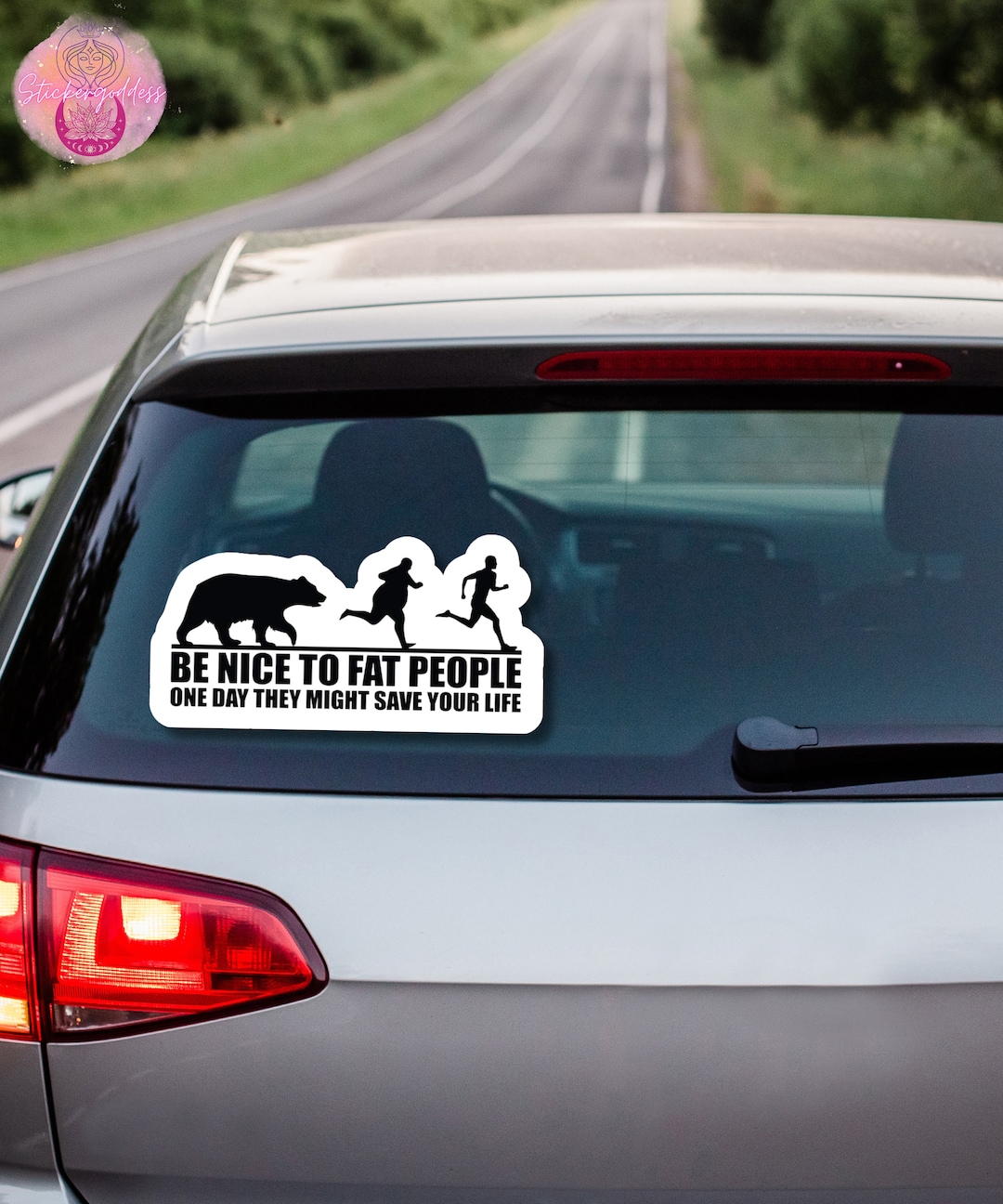 Funny Bumper Stickers Fishing Car Decals Witty Sarcastic Vehicle Decal ...