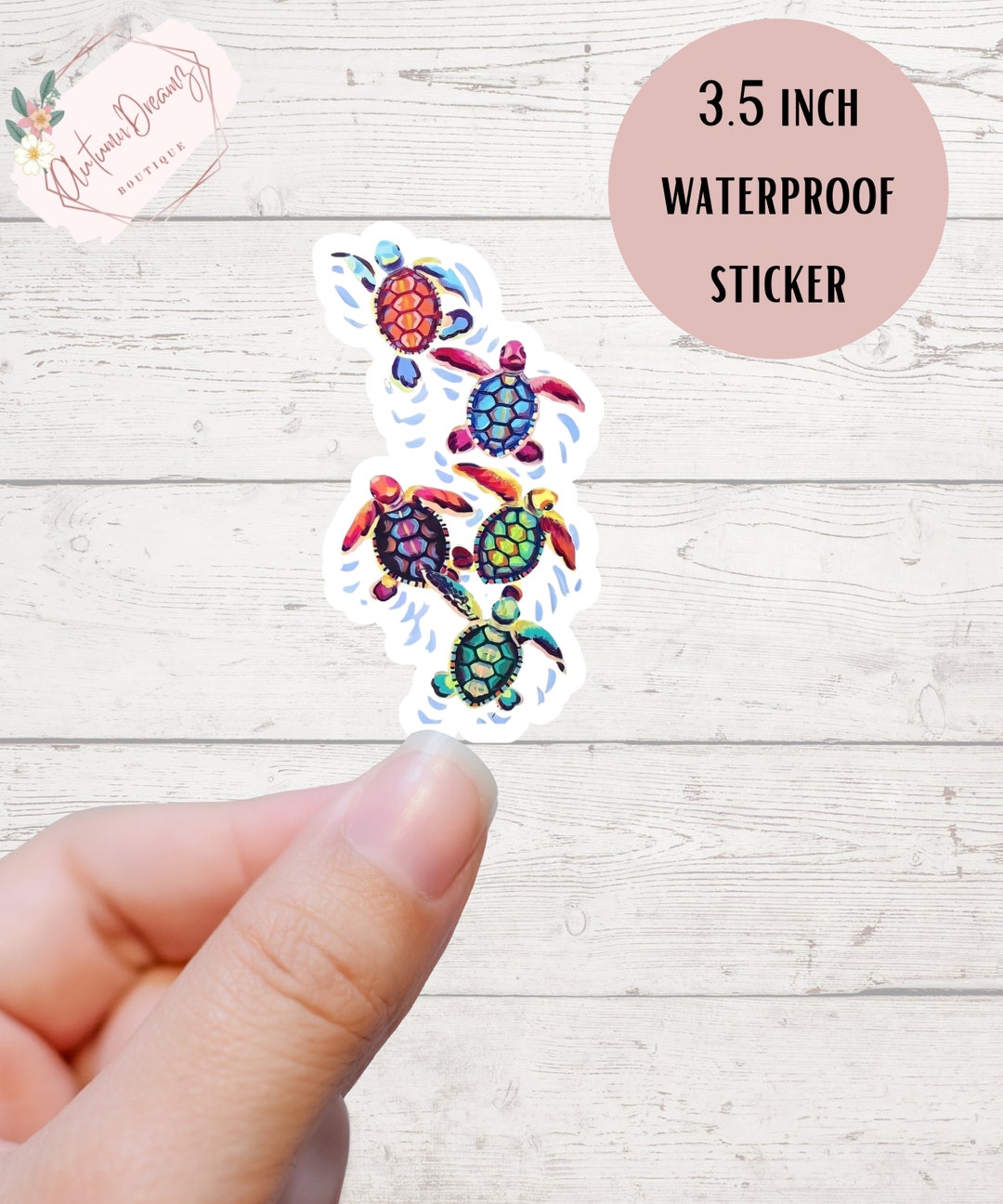 Sea Turtle Sticker, Pack of Sea Turtles, Turtle, Turtles, Mirror ...