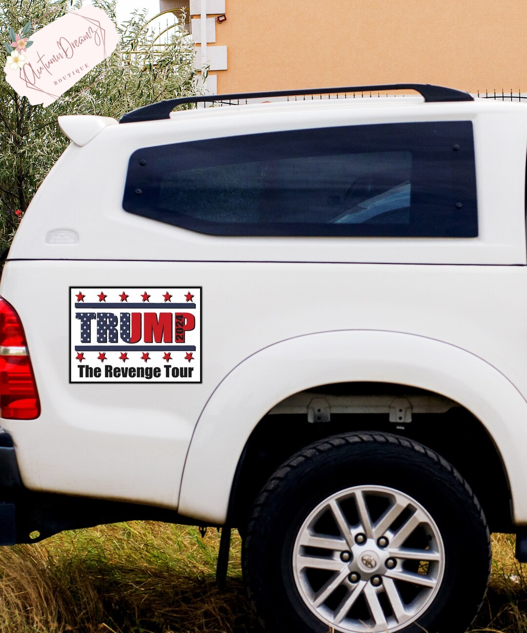 President, Political, Republican, Funny Sticker, Bumper Decal, Car ...