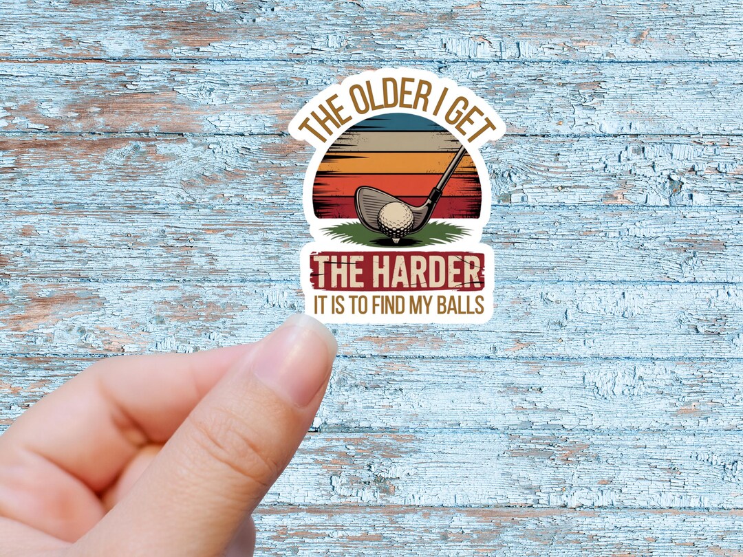 Funny Golf Stickers for Golf Lovers, Funny Golf Gifts for Him or Her ...