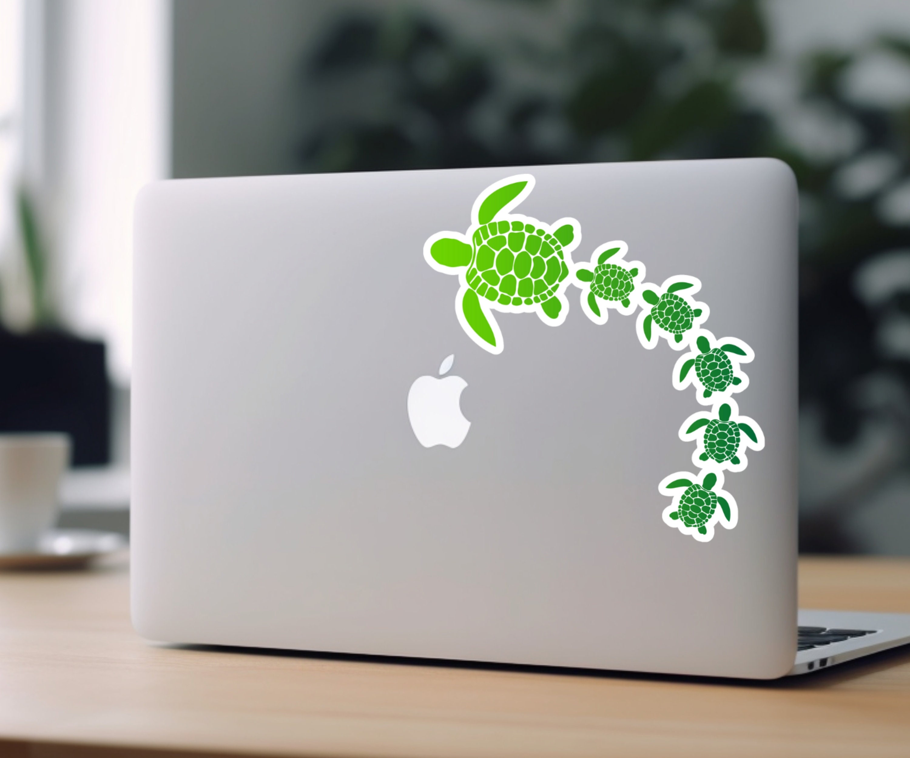 Sea Turtle Sticker, Pack of Sea Turtles, Turtle, Turtles, Mirror ...