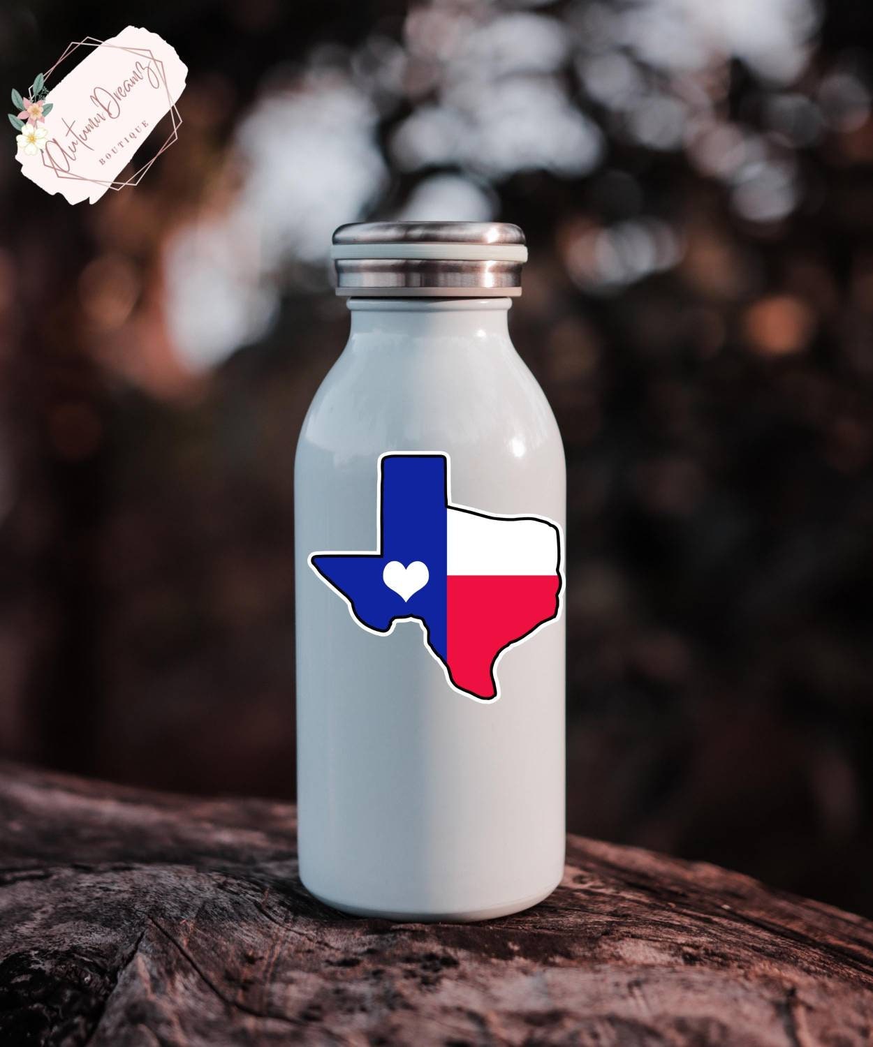Texas State Sticker Waterproof Stickers Die Cut Sticker Glossy - Etsy