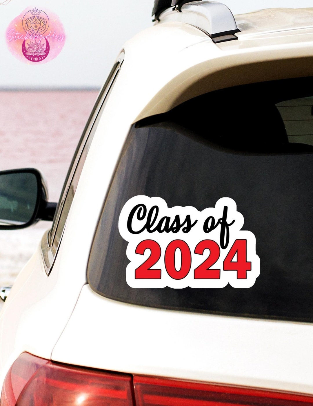Class of 2024 Stickers Senior Grad Decals 2024 Graduate Laptop Sticker ...