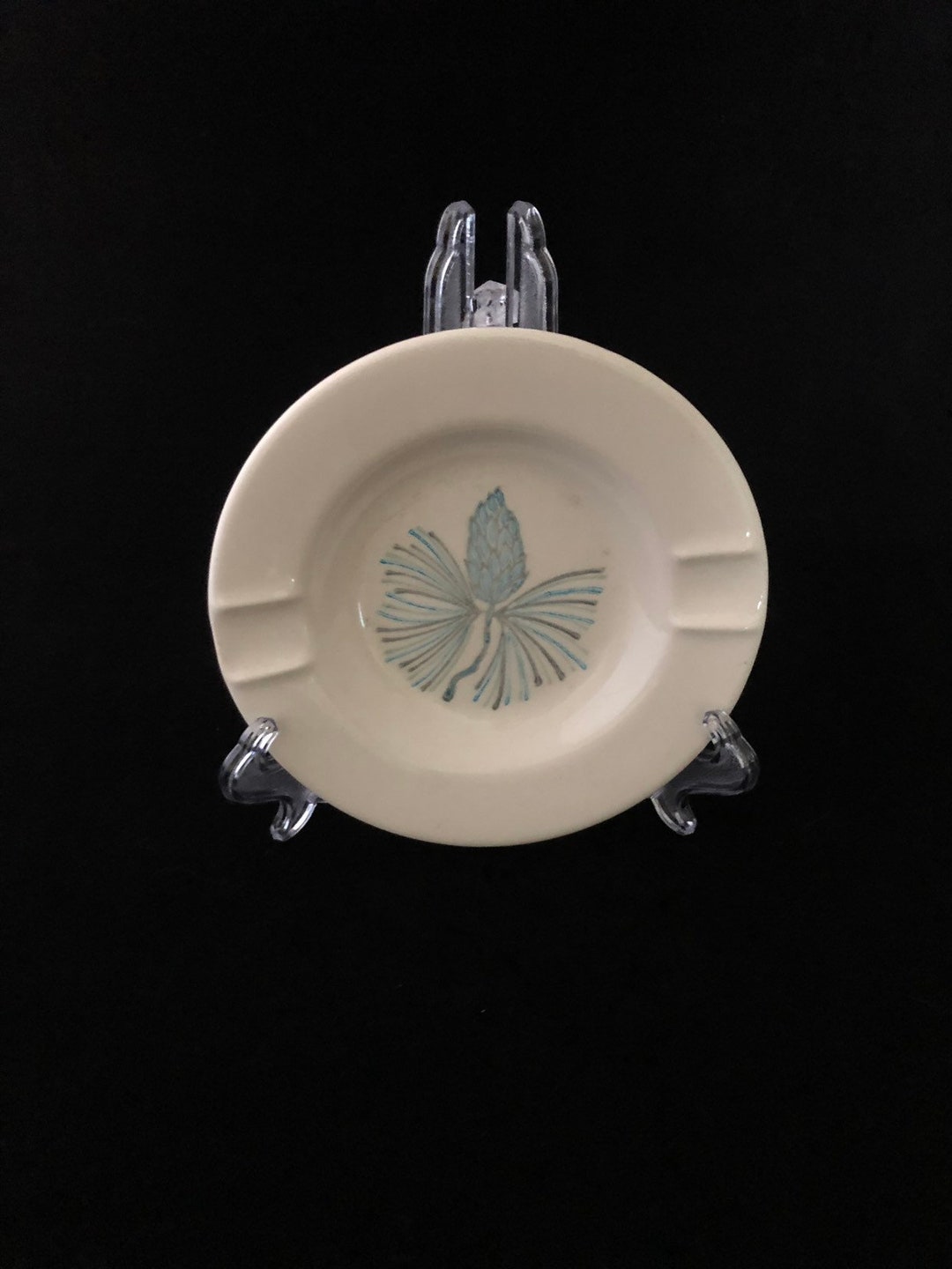 Marcrest Ashtray in Stetson Blue Spruce Pattern - Etsy