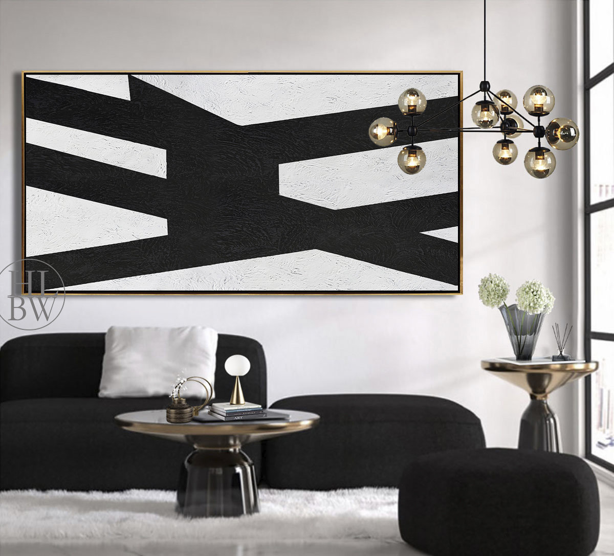 Geometric Painting Abstract canvas Geometric Art Abstract wall | Etsy