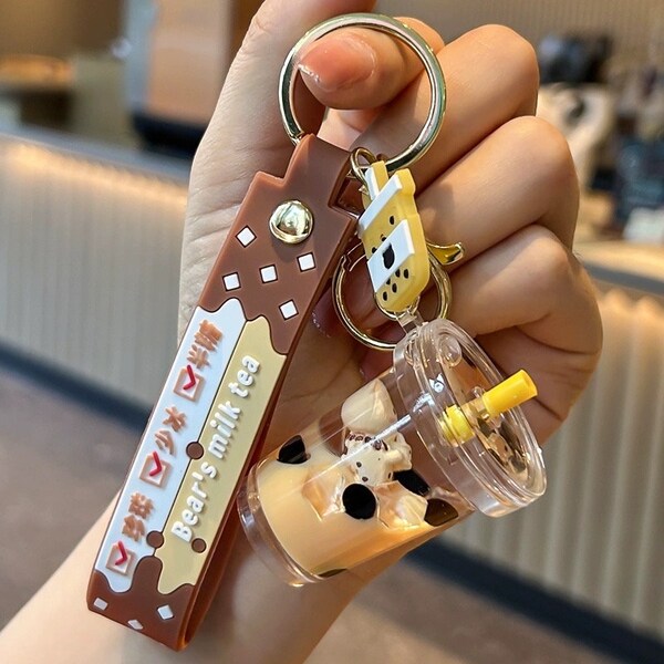 Liquid Keychain - Etsy