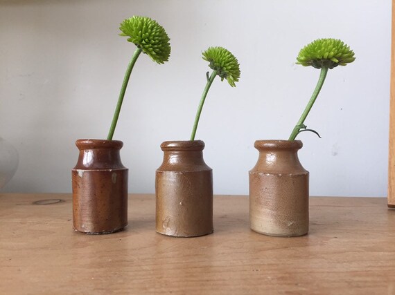 3 Petite Posey Pots | Etsy