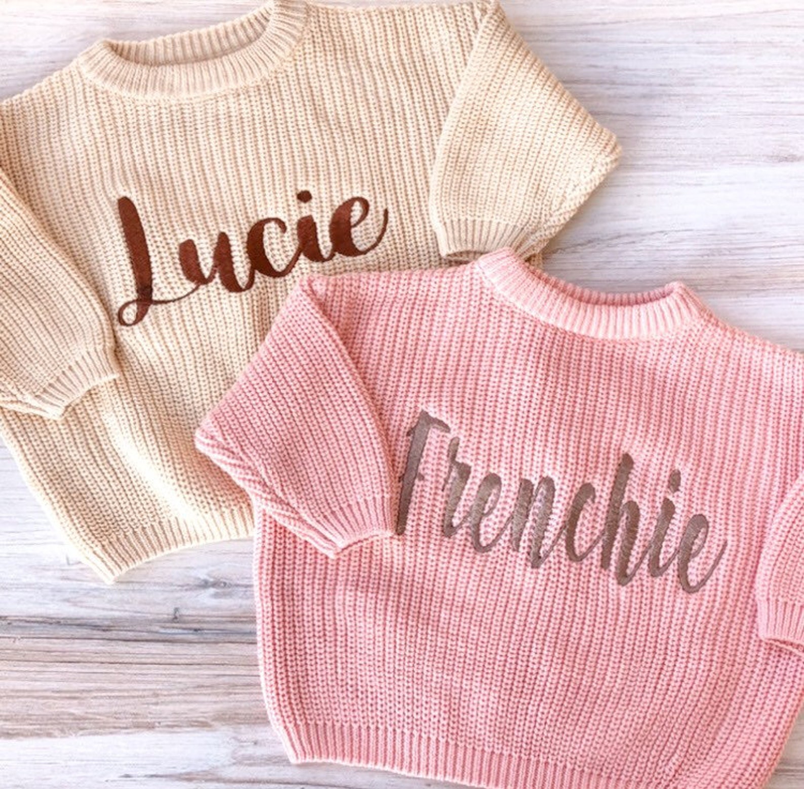 Personalized Embroidered Baby and Toddler Sweater Embroidered - Etsy