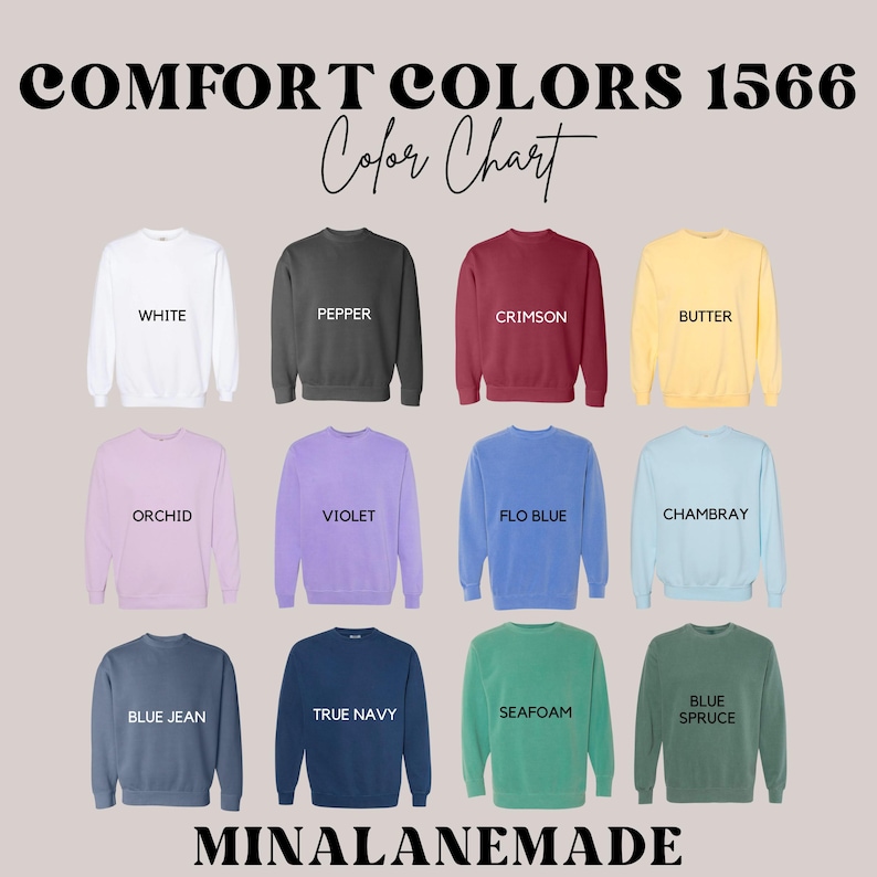 Hawaii State Embroidered Comfort Colors Sweatshirt, Hawaiian Crewneck ...