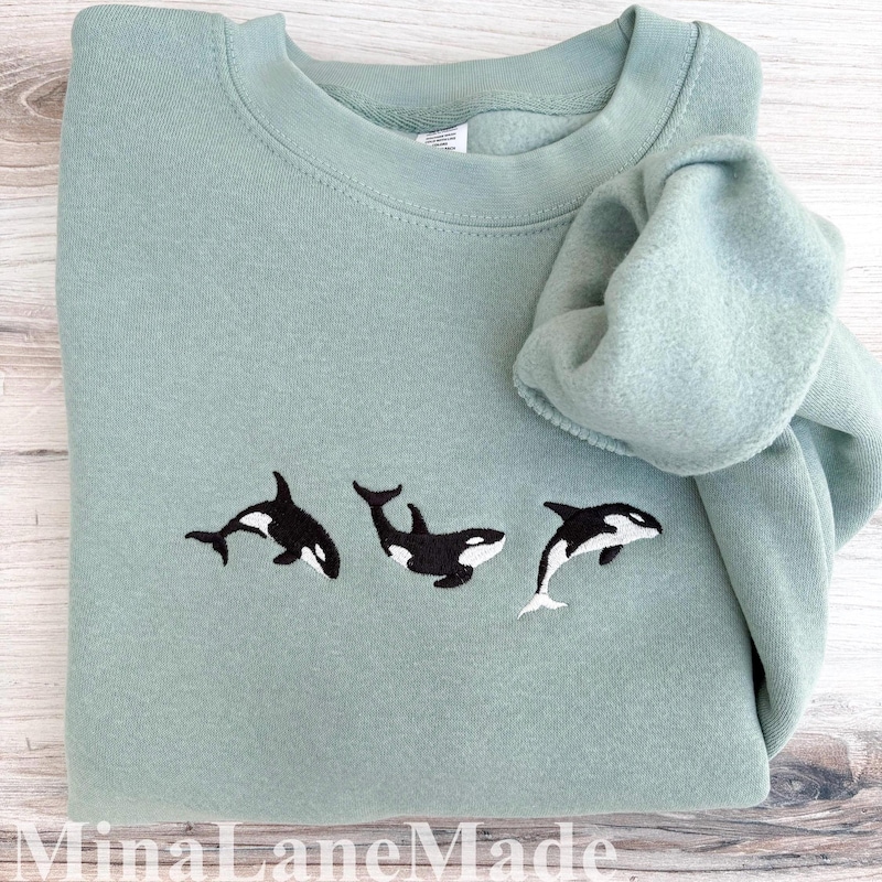 Orca Sweater Shirt - Etsy