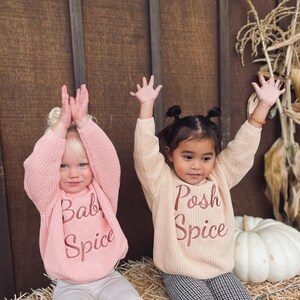 Personalized Embroidered Baby and Toddler Sweater, Embroidered ...