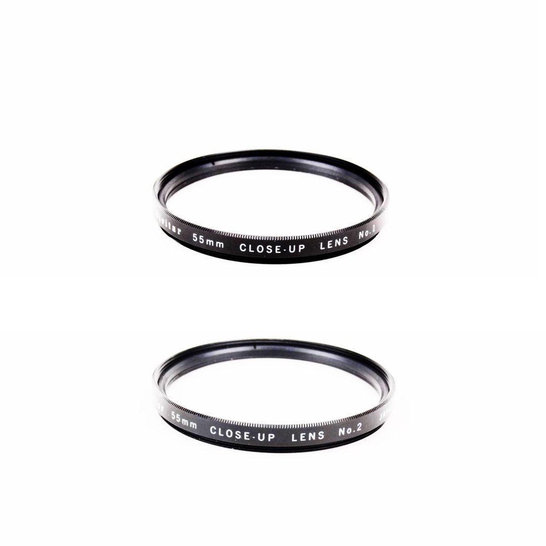 Vivitar 55mm #1 and #2 Close-up Filters - Fully Functional and Tested ...