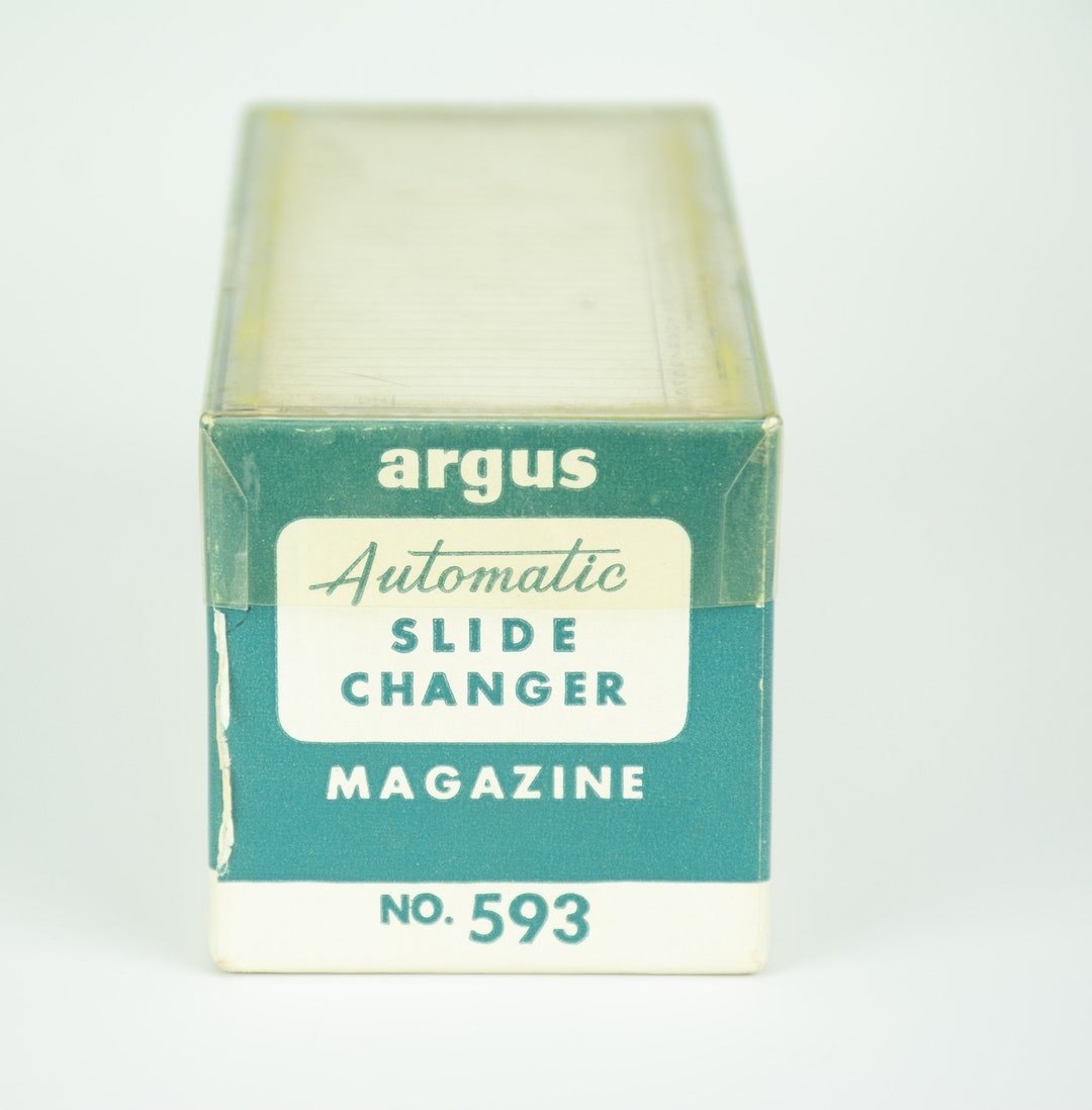 Argus Airequipt Automatic Slide Changer Magazine 593 for 2x2 Slides 36 ...