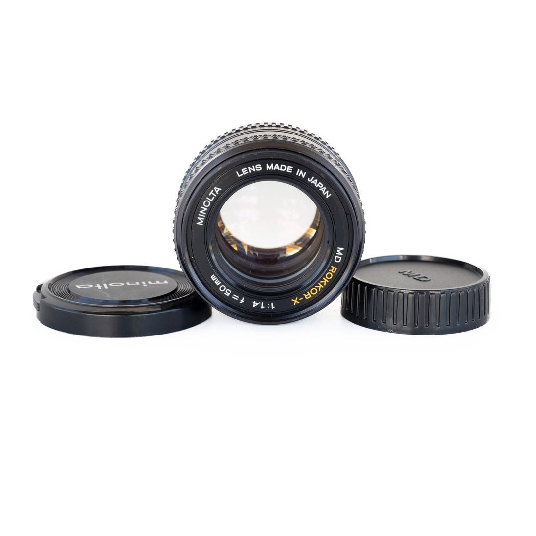 Mint Minolta MD Rokkor-x 50mm F1.4 Lens for Minolta MC/MD Mount - Can ...