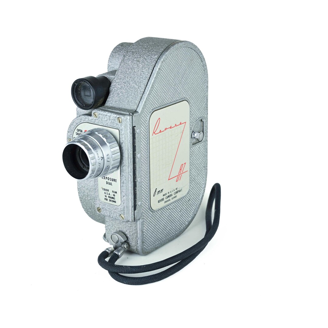 Revere Model 87 8mm Movie Camera + Wollensak 13mm F/2.5 - Etsy
