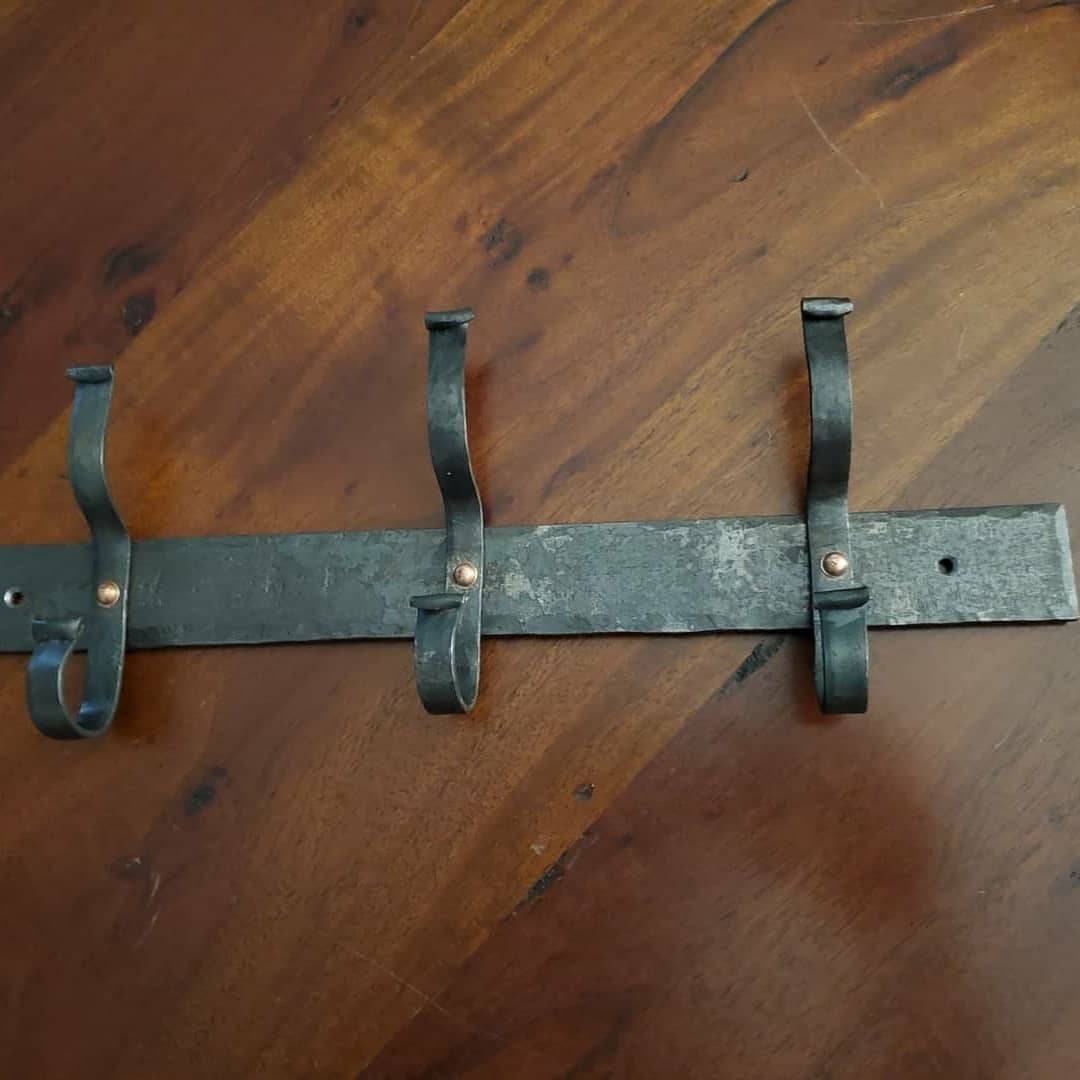 Hand-forged Coat Rack - Etsy