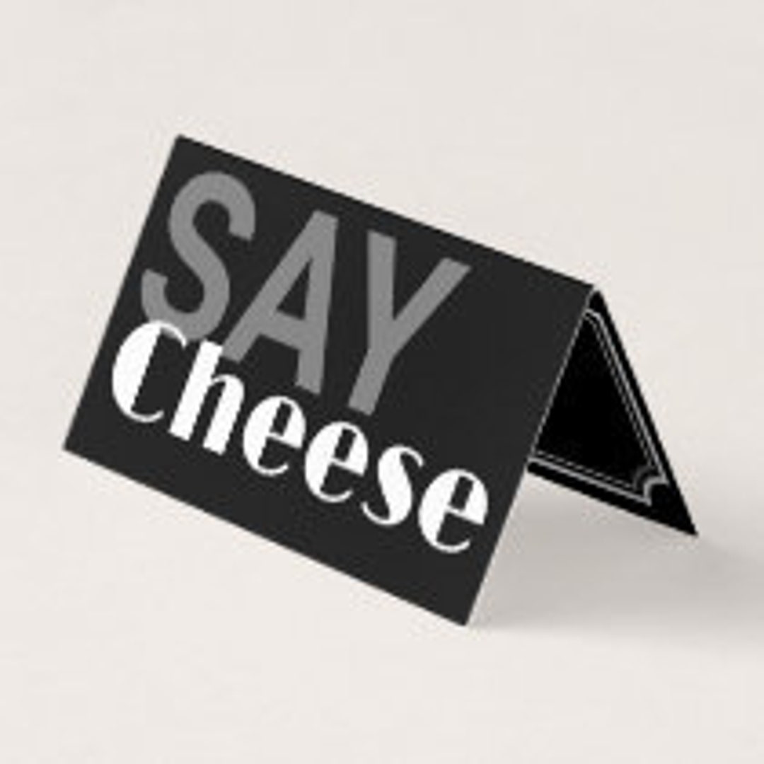 12 Different Tent Folded Cheese Markers - Etsy