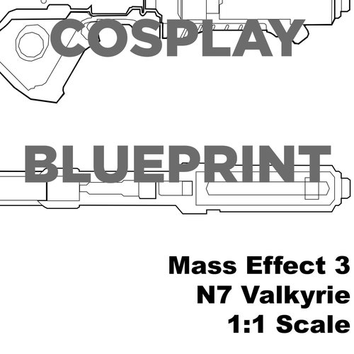 M-25 Cerberus Hornet Blueprint mass Effect | Etsy
