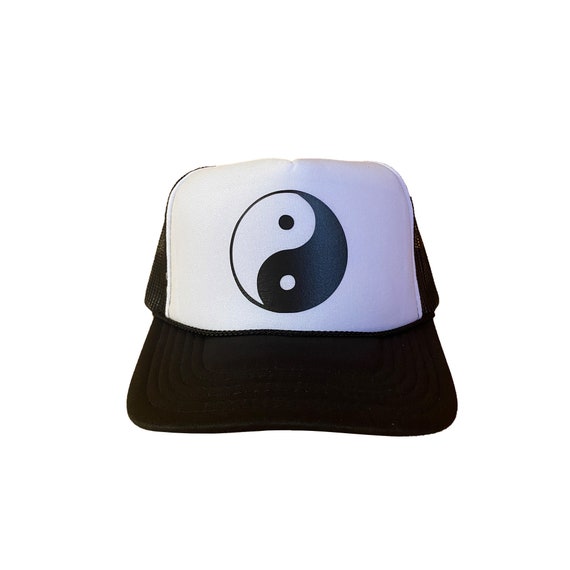Yin Yang Trucker Hat - Etsy