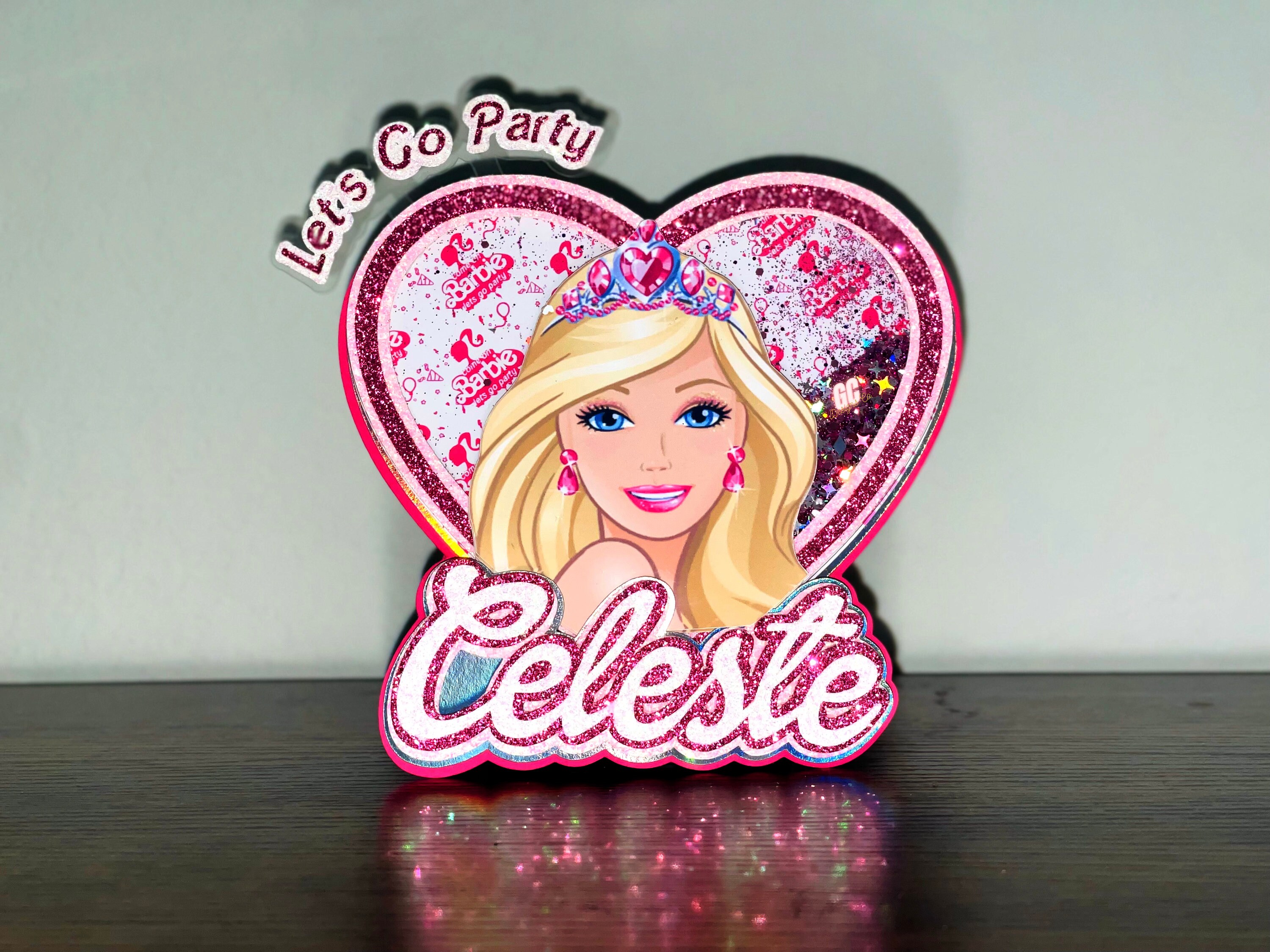 Malibu Doll Cake Topper | Fashion Doll Cake Topper - Etsy