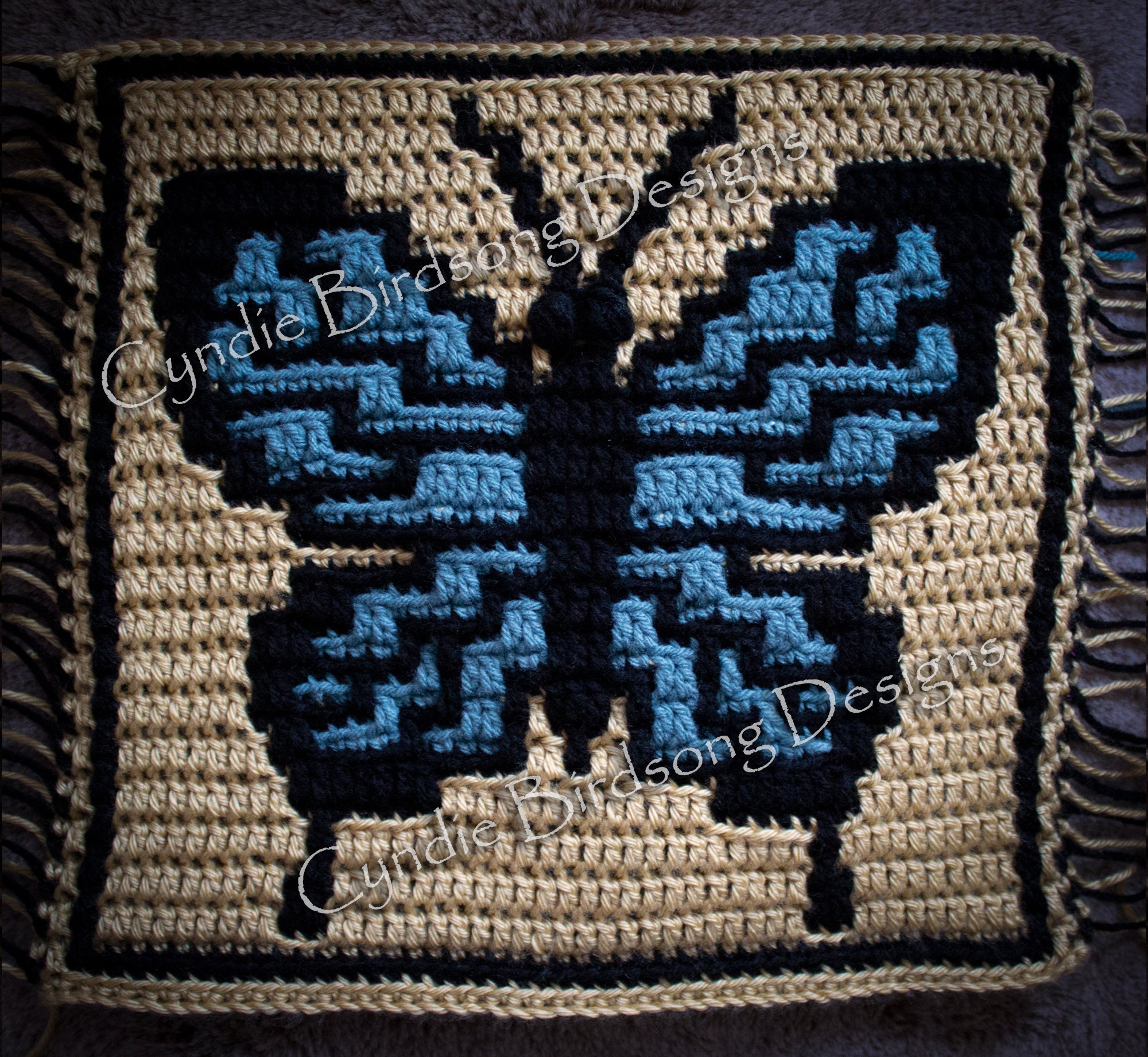 PDF PATTERN - "entomology Collection - Swallowtail Butterfly" Mosaic ...
