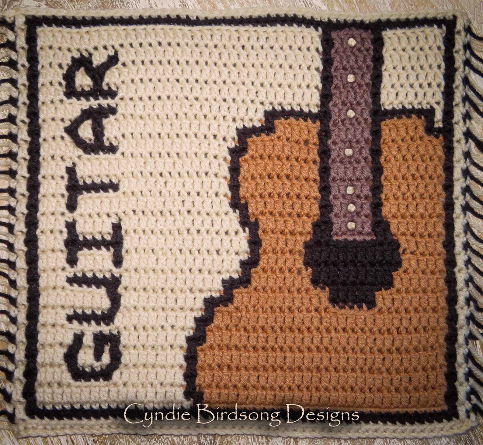 Digital PDF Download - Musical Magic Series - Guitar Overlay Mosaic ...