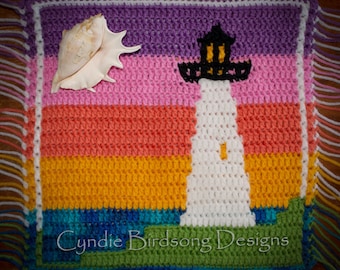 Crochet Lighthouse Afghan Pattern - Etsy