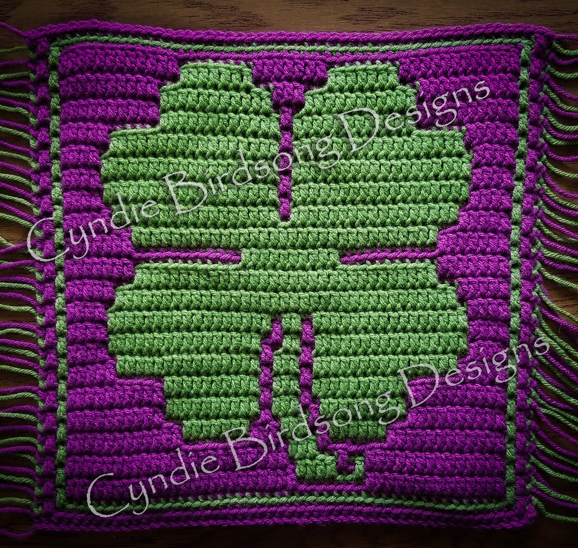 PDF PATTERN st. Patrick's Day Shamrock | Etsy