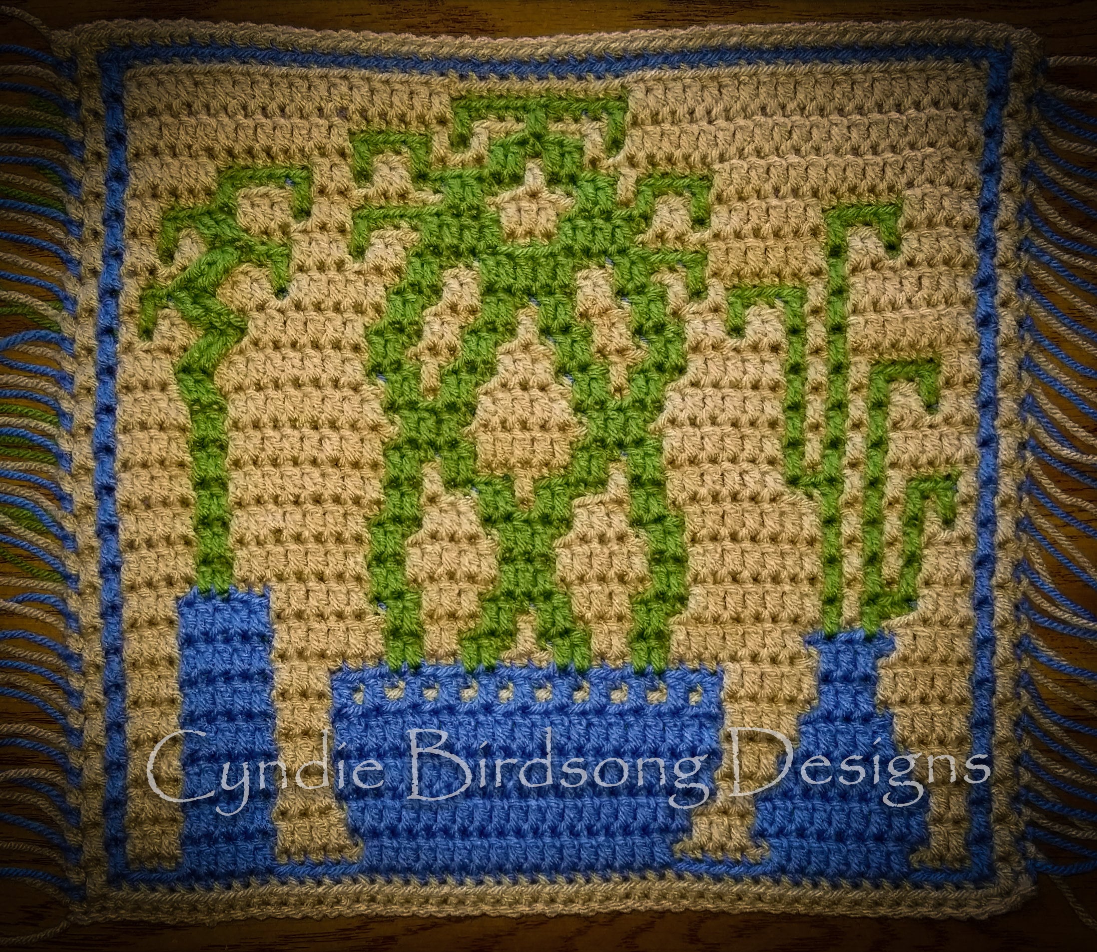 PDF PATTERN zen Garden Lucky Bamboo Mosaic - Etsy