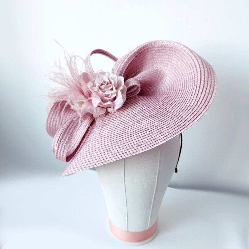 Pink Derby Hats - Etsy