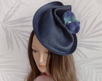Royal Blue Tea Party Hat - Etsy