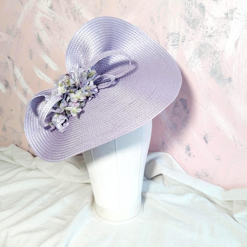 Lilac Fascinator - Etsy