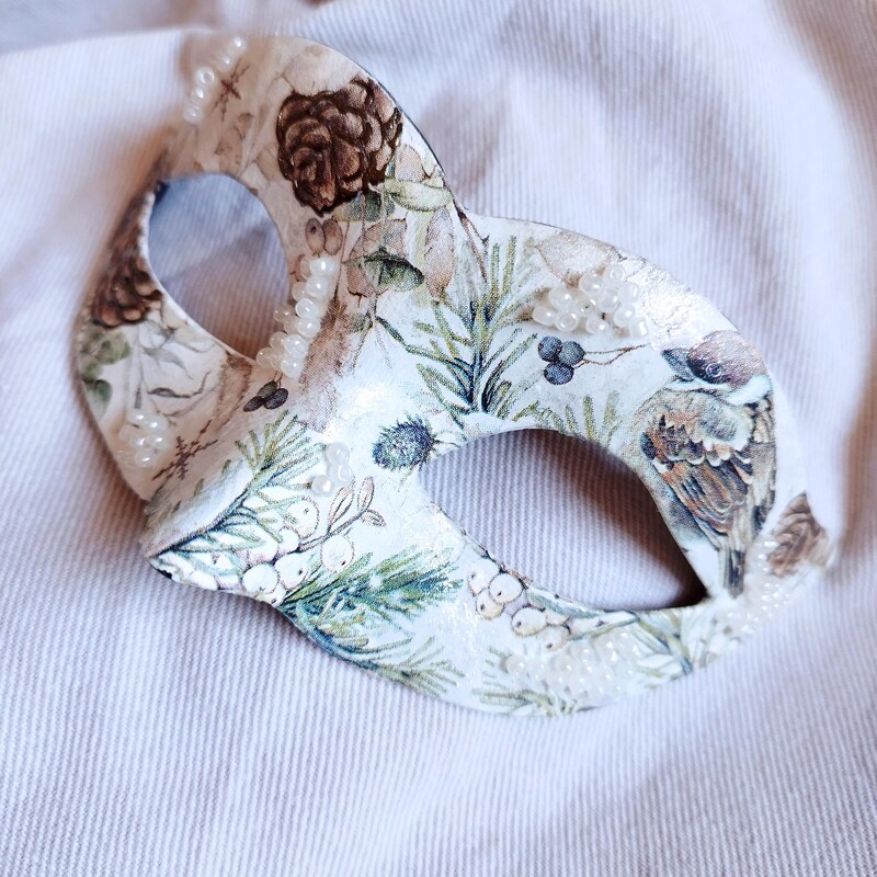 Snowflake Mask - Etsy