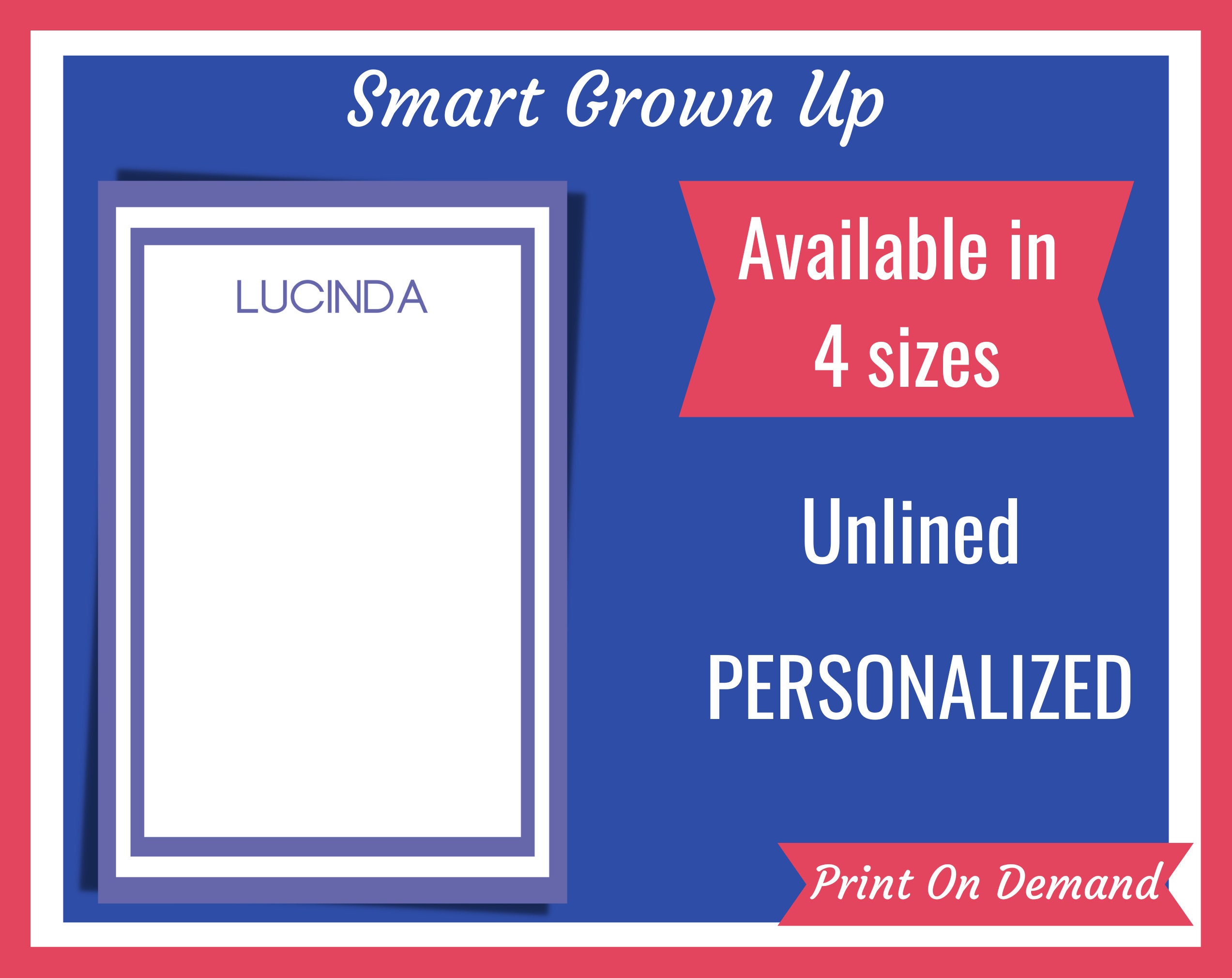 POD, Very Peri, Pantone Color of the Year, Stationery, Stationary, Note ...