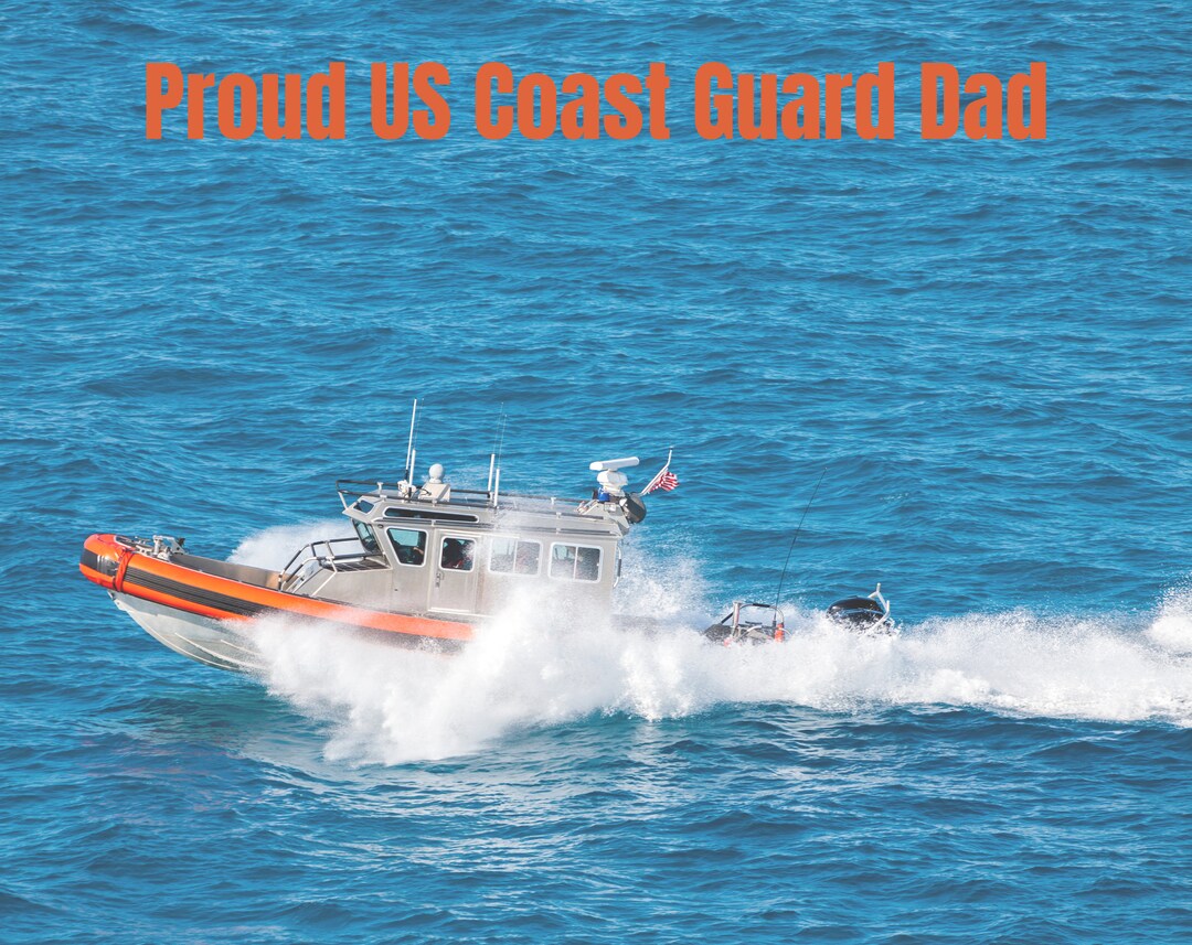 Coast Guard Dad, 2-sided Cards, Signature Stationery, Note Cards ...