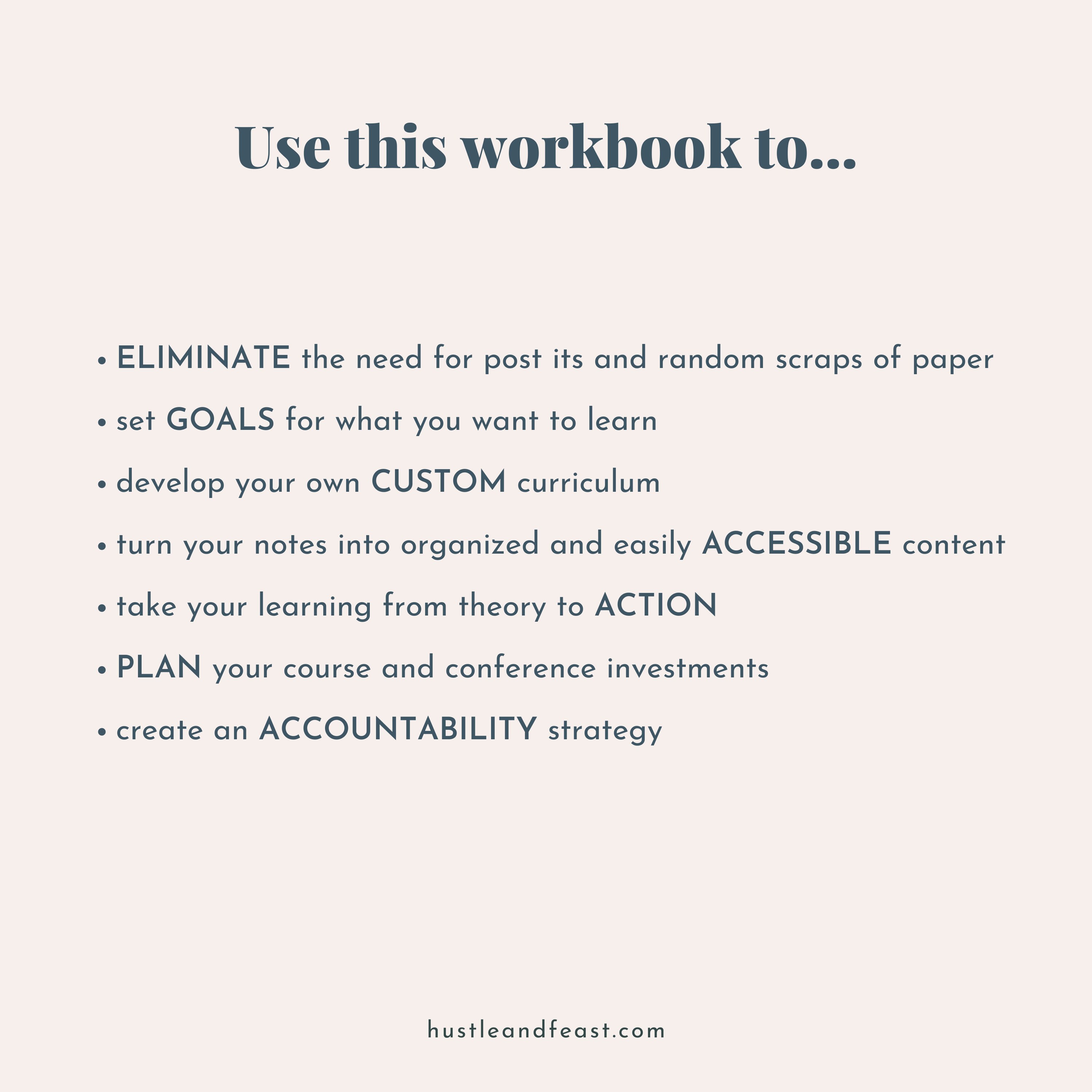 Printable Self-study Planner Workbook With Notes Pages Goal | Etsy