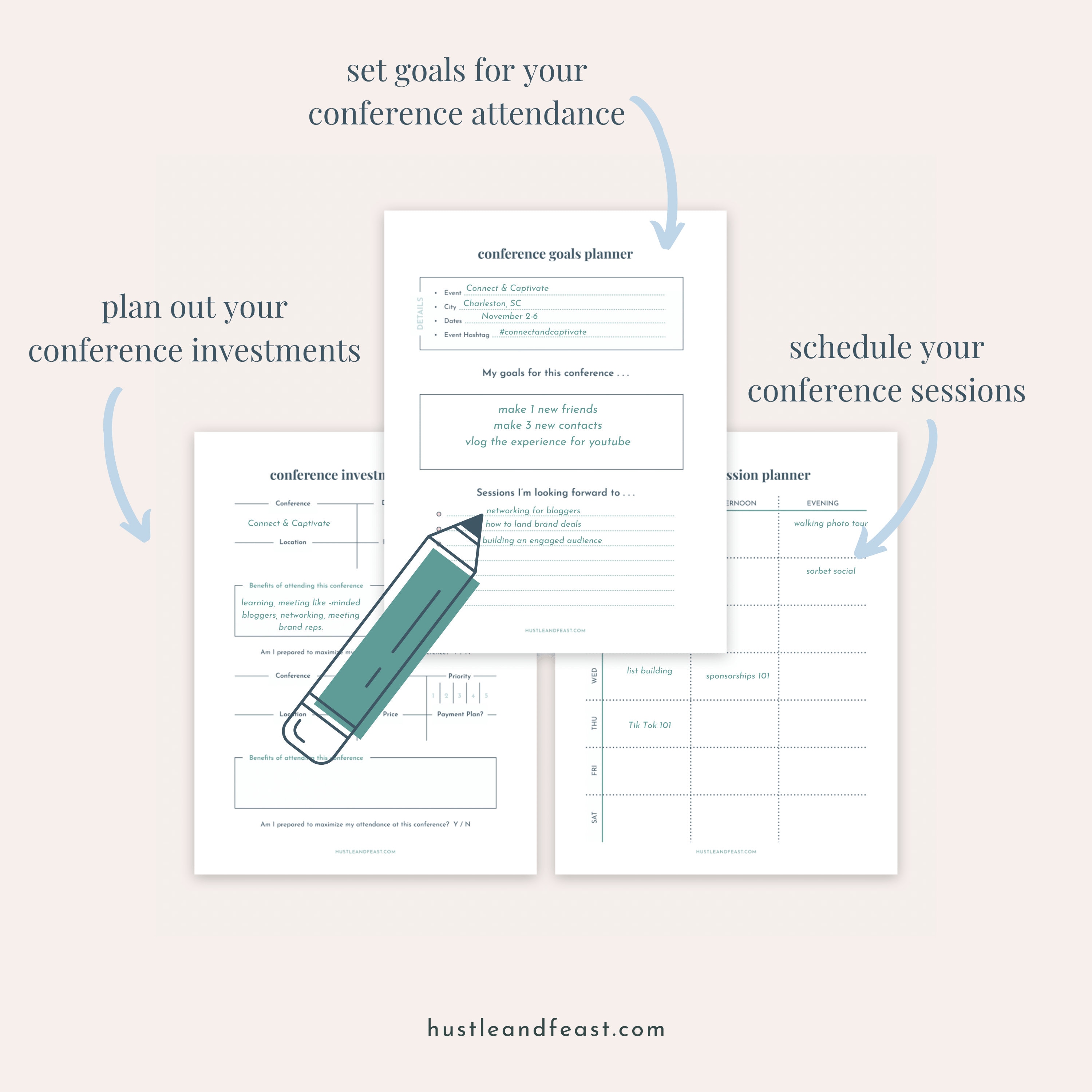 Printable Self-study Planner Workbook With Notes Pages Goal | Etsy