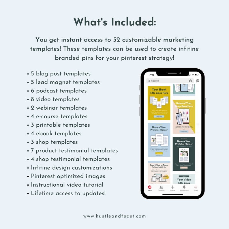 Pinterest Marketing Templates Customizable Canva Pinterest - Etsy
