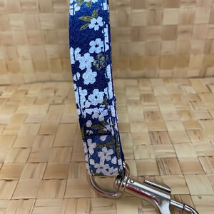 Maihime Series - Traditional Japanese Pattern Dog Leash / Color: Navy ...